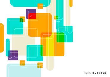 Colorful Rectangles Abstract Background Vector Download