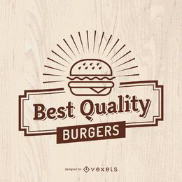 Vintage Fast Food Sign Vector Download
