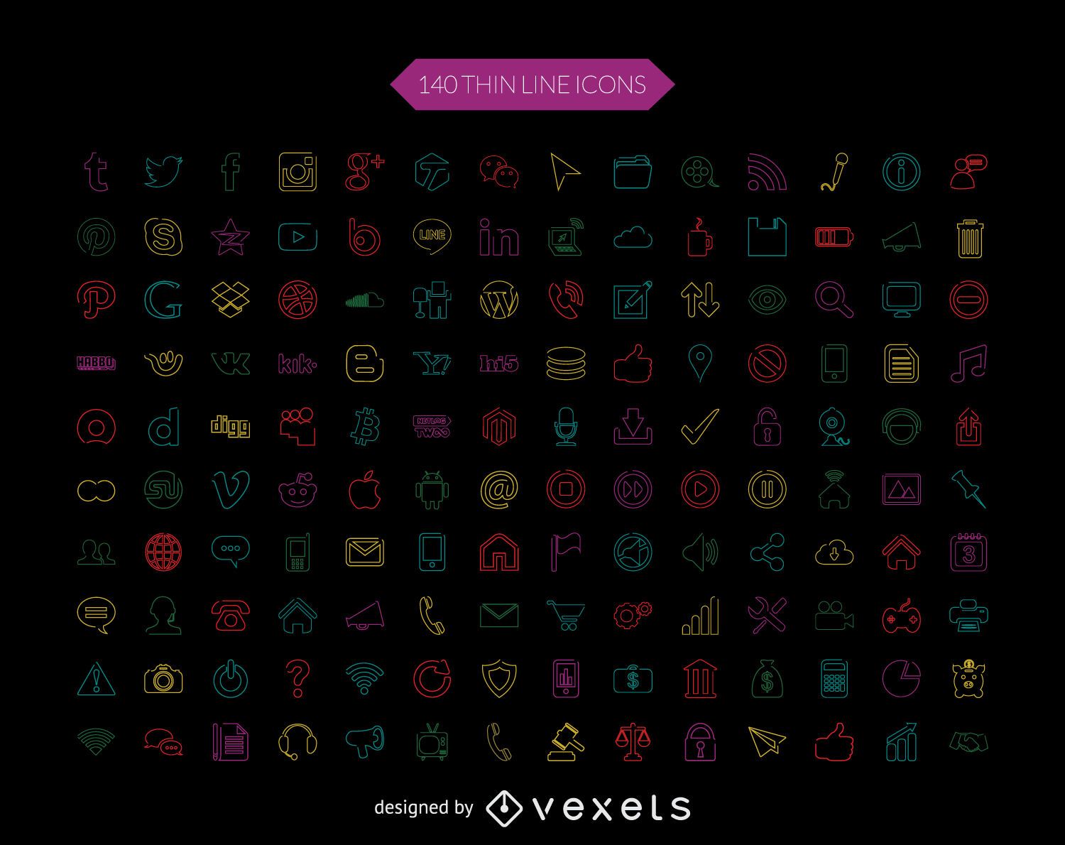 Logo de sencillo diseño editable