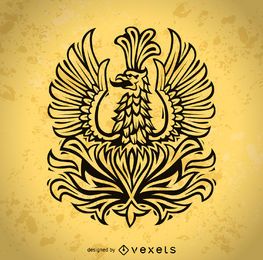 Phoenix Bird Illustration Vector Download