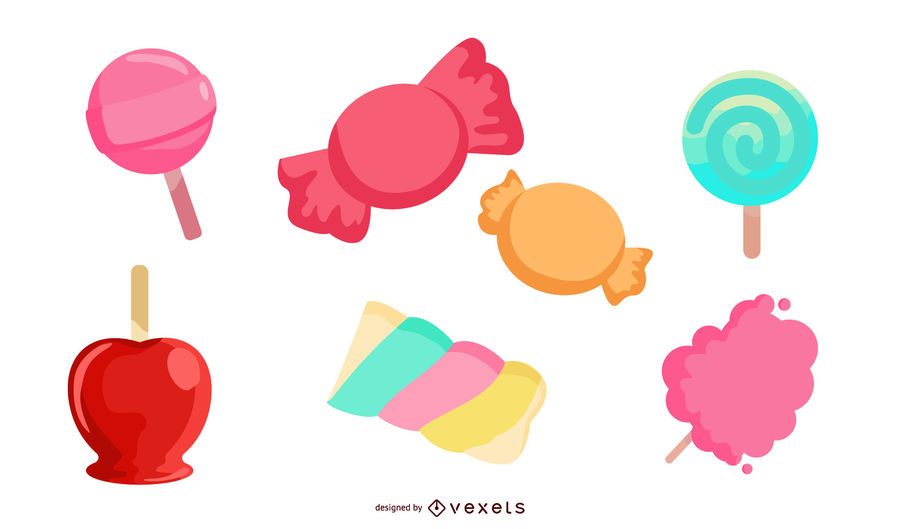 Candy Free Vectors - Vector Download
