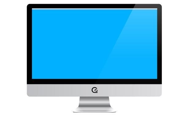 Mac Computer Screen Vector